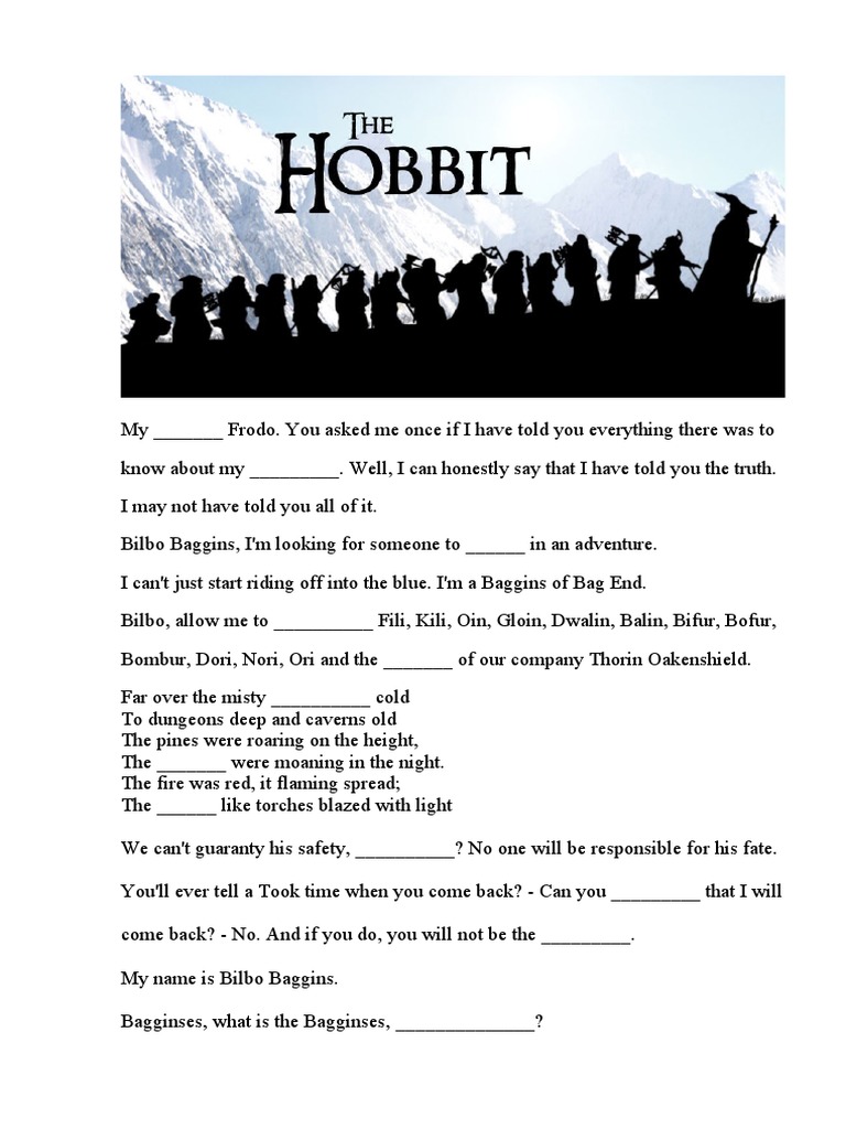 The Hobbit | PDF