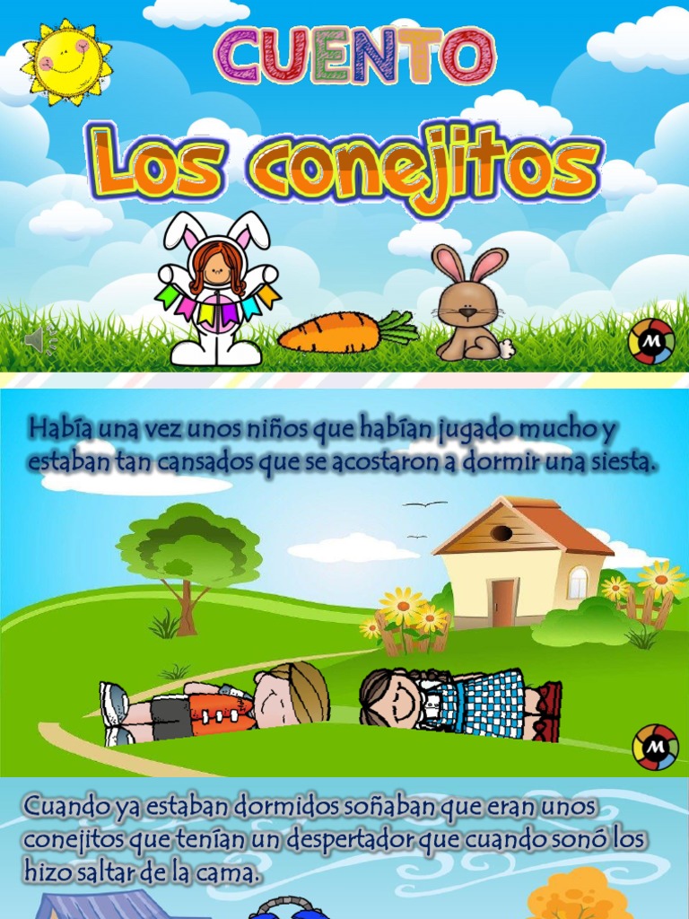 Cuento - Los Conejitos - 4 AÑOS | PDF