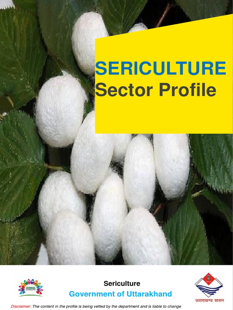 Uttarakhand Sericulture Sector Overview | PDF | Silk | Weaving
