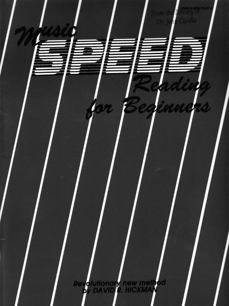 Speed Reading | PDF | Musical Compositions | Sound