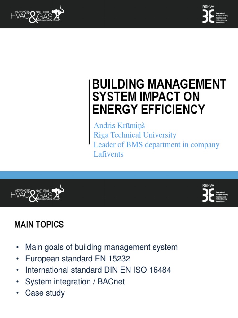 Building Management System Impact On Energy Efficiency | PDF | Building ...