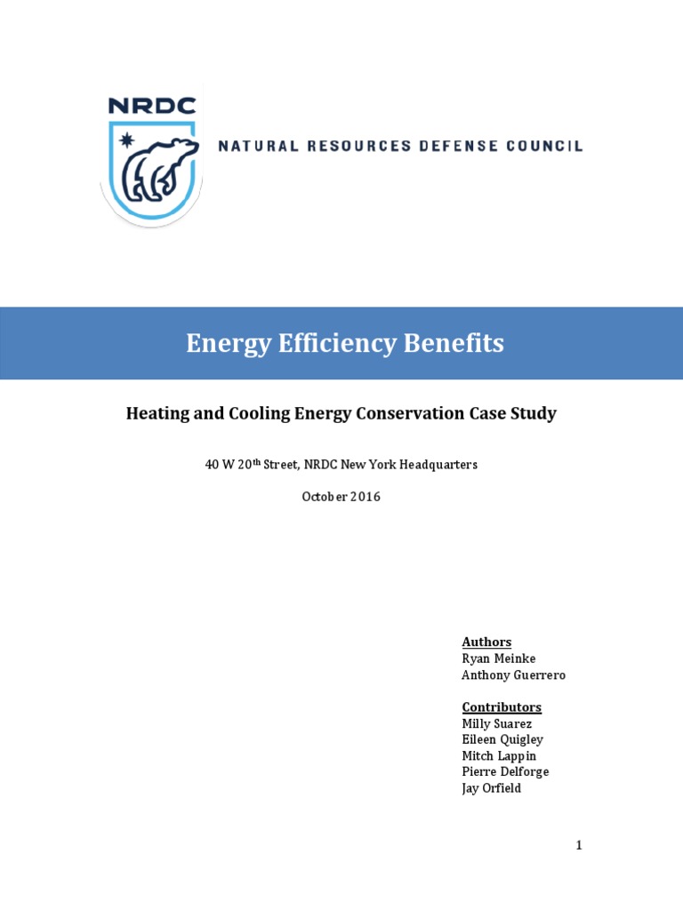Energy Efficiency Benefits: Heating and Cooling Energy Conservation ...