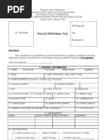 PNP ID Application Form