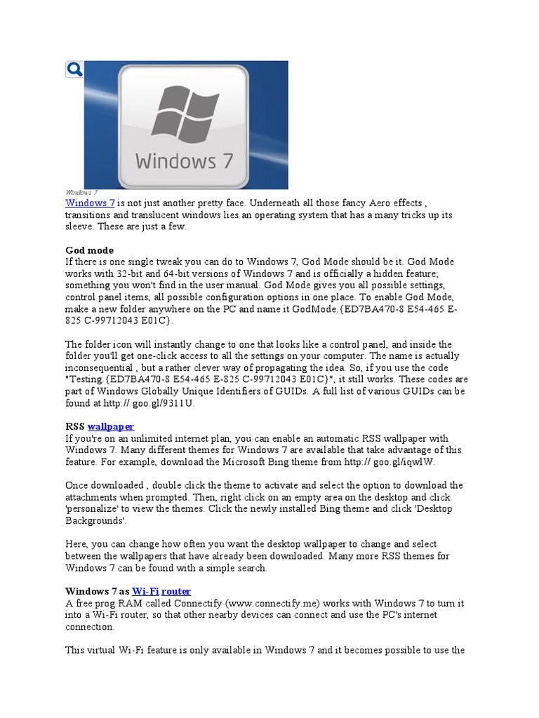 Windows | PDF | Windows 7 | Microsoft Windows