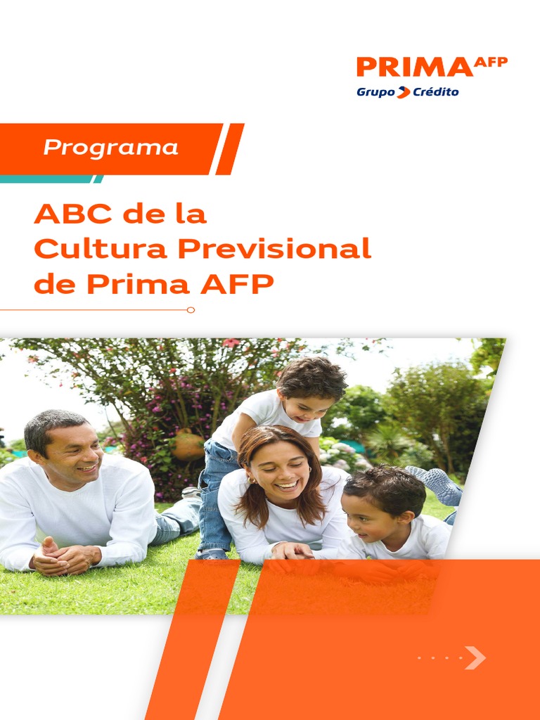 ABC Cultura Previsional Prima AFP | PDF | Pensión | Presupuesto