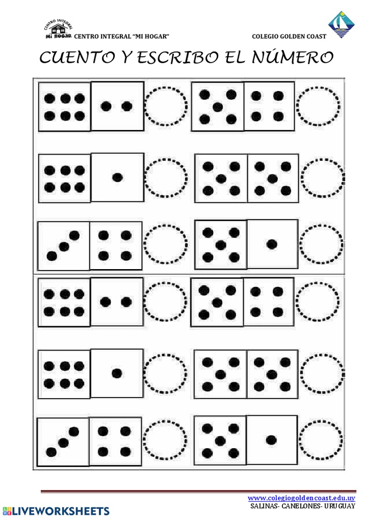 Cuento y Escribo El Numero | PDF