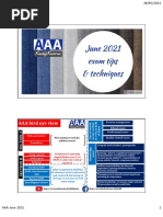 AAA June 2025 Examiner's Report | PDF | Audit | Risk