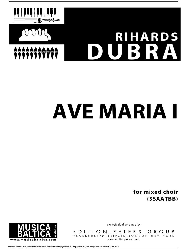 Ave Maria I | PDF