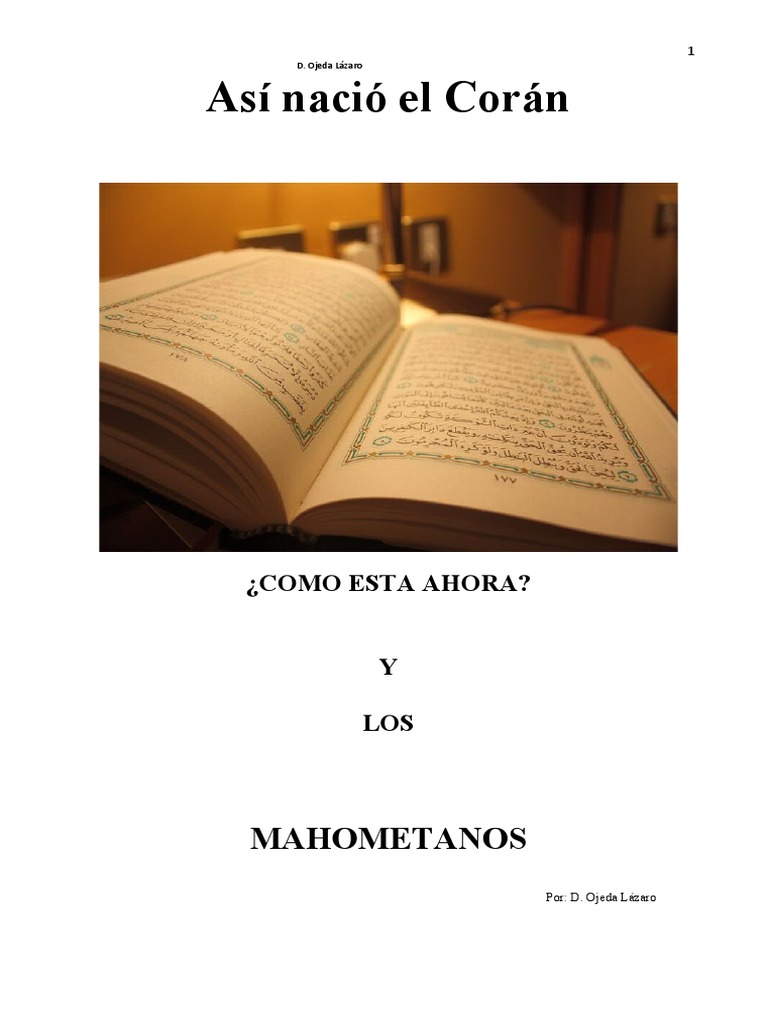 Asi Nacio El Islam | PDF | Mahoma | la meca Asi Nacio El Islam | PDF | Mahoma | la meca