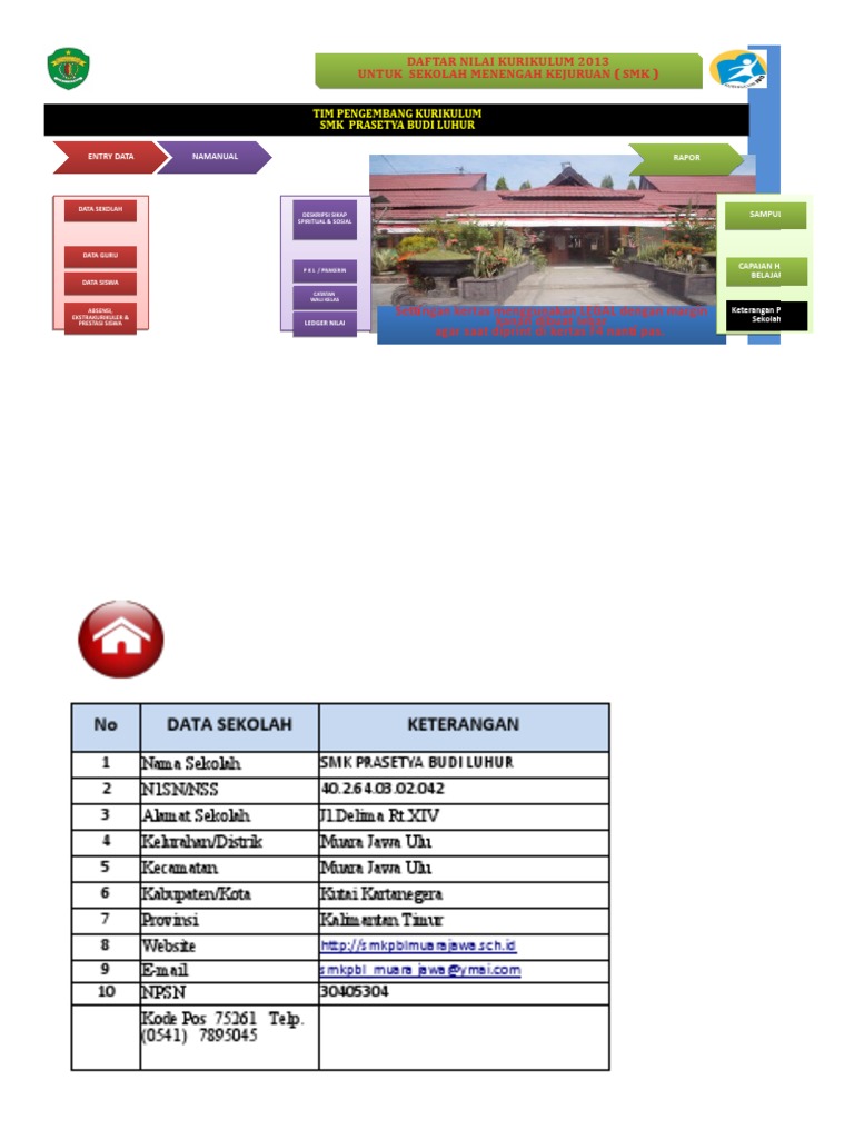 Rapot K13 Kelas X TKR 1 Ganjil | PDF