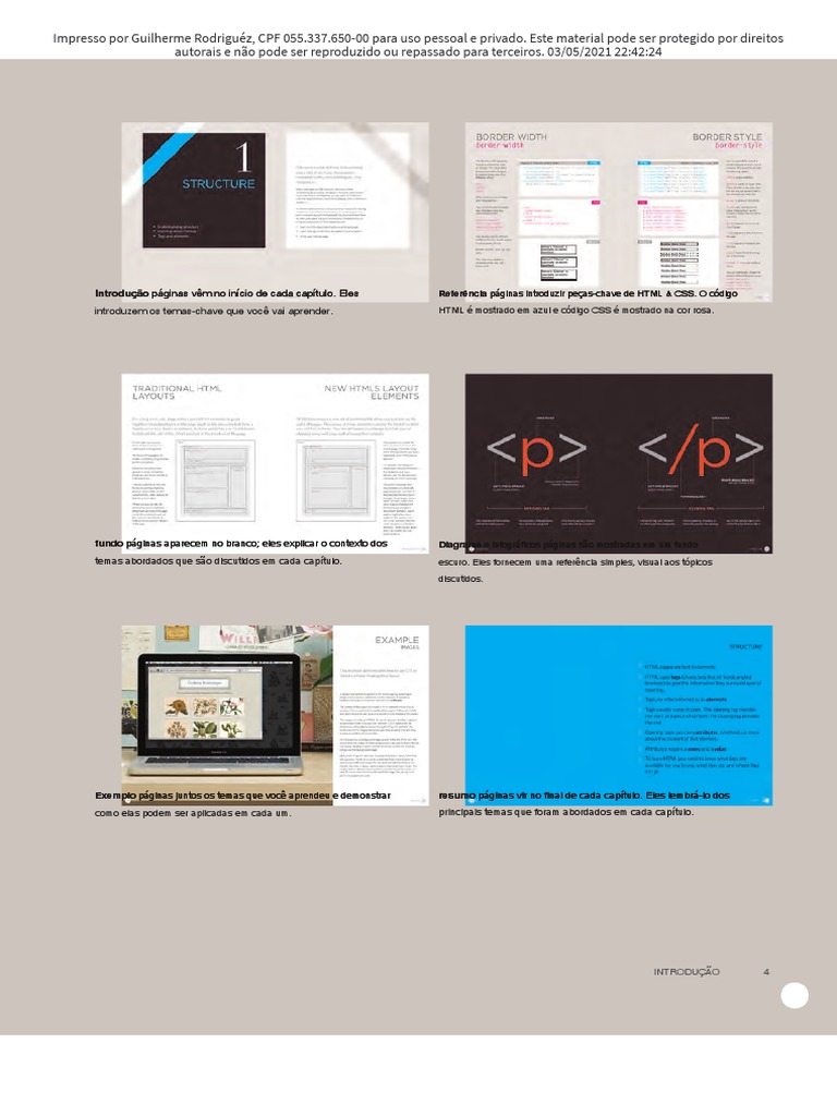 Livro HTML e Css - Págs 11 A 20 | PDF | Rede mundial de computadores | Internet e Web
