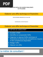 MONTAGE de DOSSIER D'APPEL D'OffRE PARTIE 1 | PDF | Affaires | Finance et gestion monétaire
