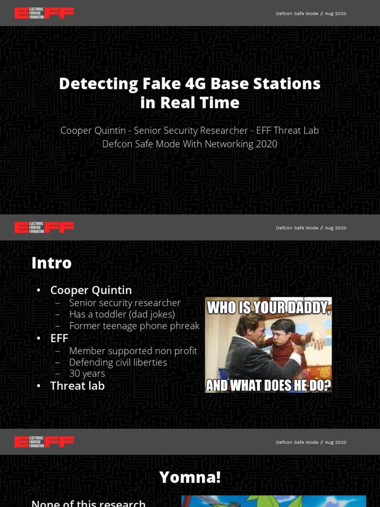 Detecting 4G IMSI Catchers in Real Time | PDF | Mobile Phones ...