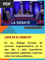 Estructura y partes del debate | PDF | Crecimiento personal y ...