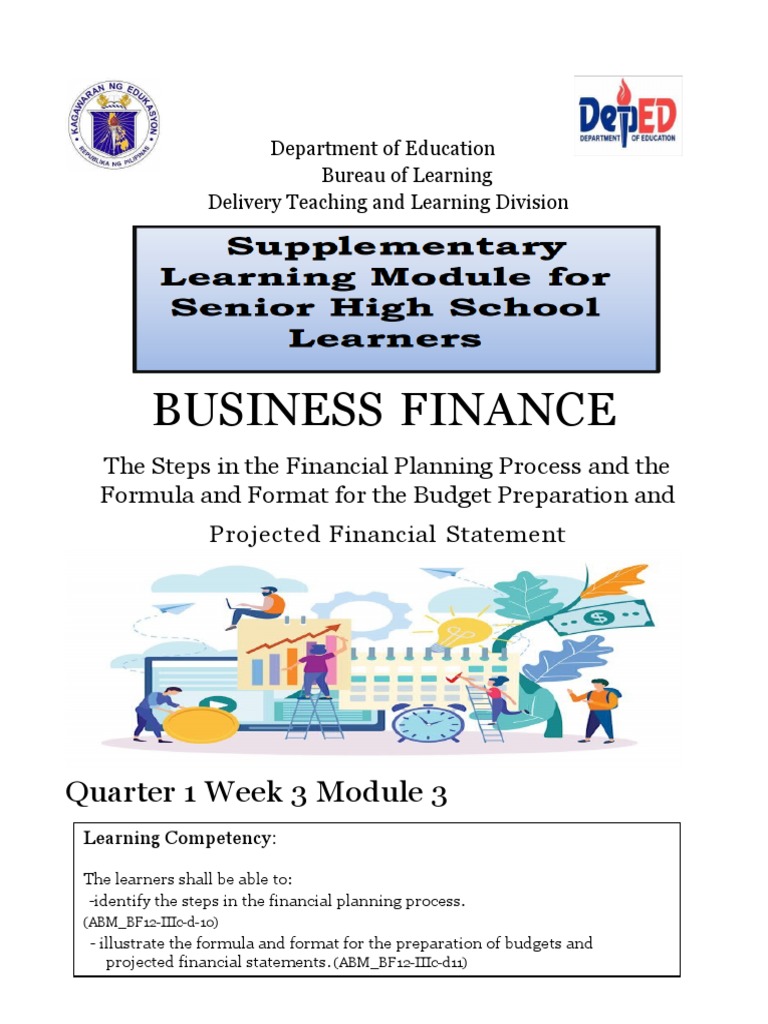 BUSINESS FINANCE 12 - Q1 - W3 - Mod3 | PDF | Equity (Finance) | Balance ...
