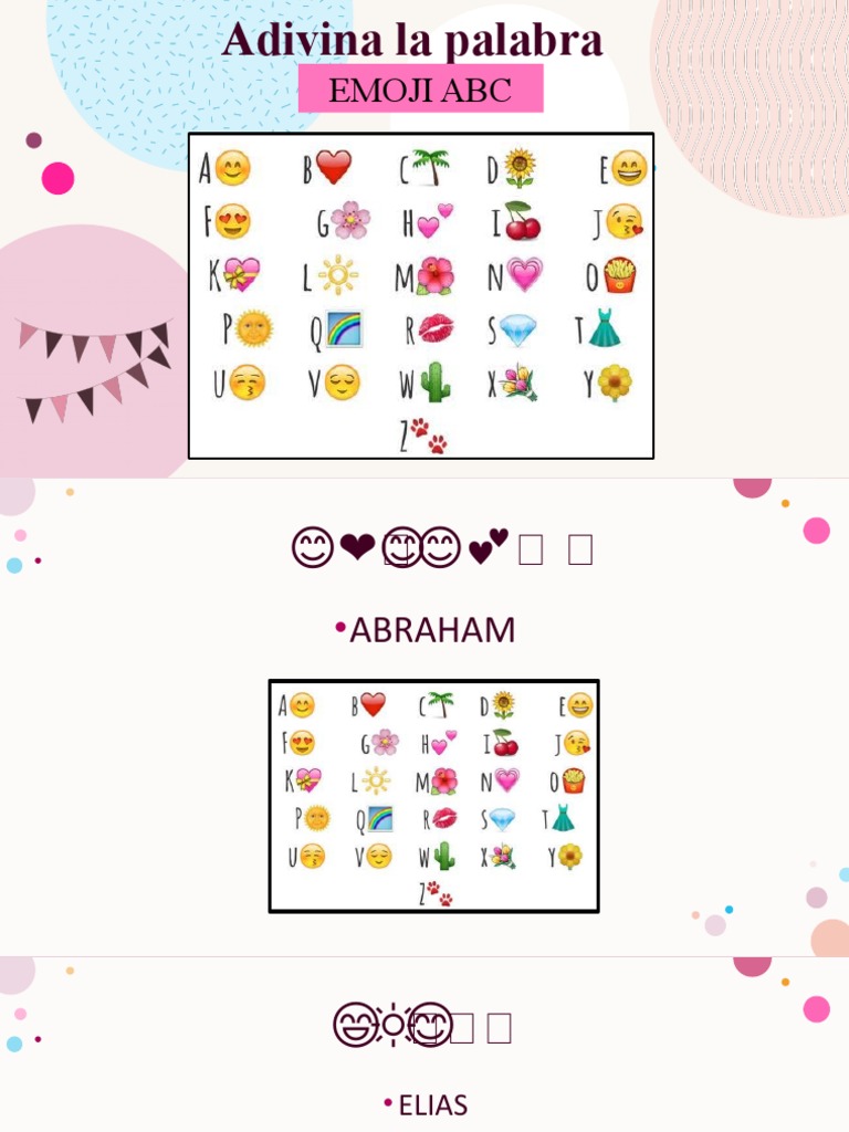 Emoji Abc | PDF