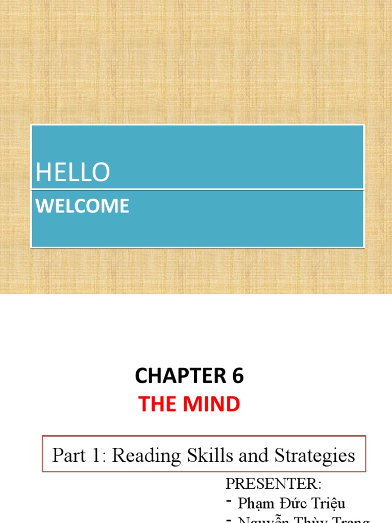 Chapter 4 | PDF | Memory | Reading Comprehension