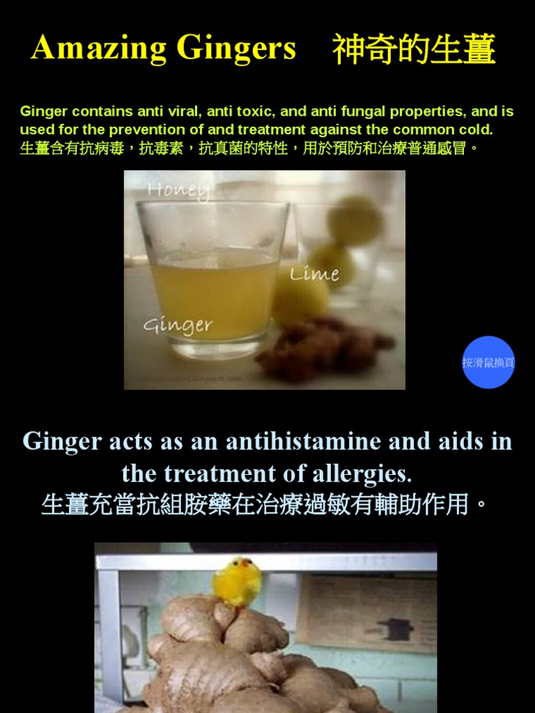 Ginger C | PDF | Common Cold | Ginger