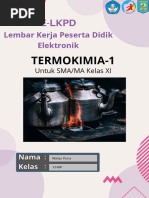 Modul Ajar Termokimia. Xi 2324 | PDF | Sains & Matematika