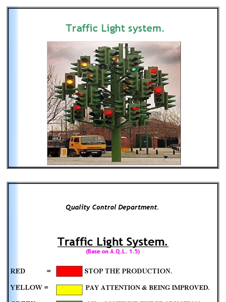 Traffic Light System - 07 Pcs | PDF