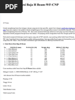 Daftar Tabel Berat Besi CNP Kanal C Besi Permata | PDF | Teknologi ...