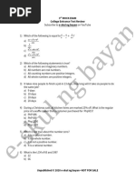Nat Answer Sheet | PDF