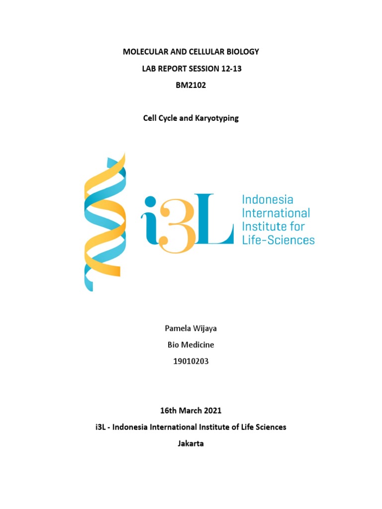 Cell Cycle Karyotyping Lab Report | PDF | Meiosis | Mitosis