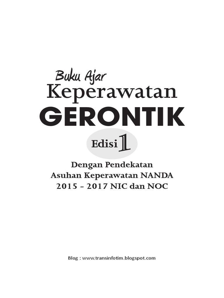 Buku Ajar Kep Gerontik Edisi 1 | PDF | Ilmu Sosial | Kesehatan Holistik