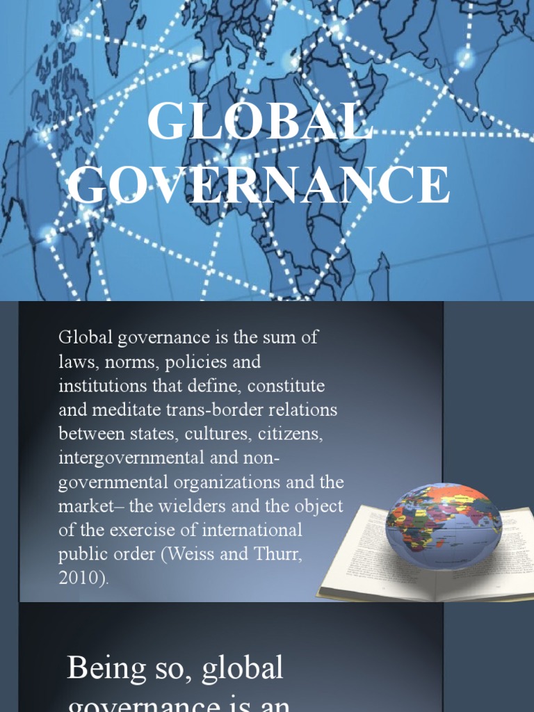 4.global Governance | PDF | Exclusive Economic Zone | World Politics
