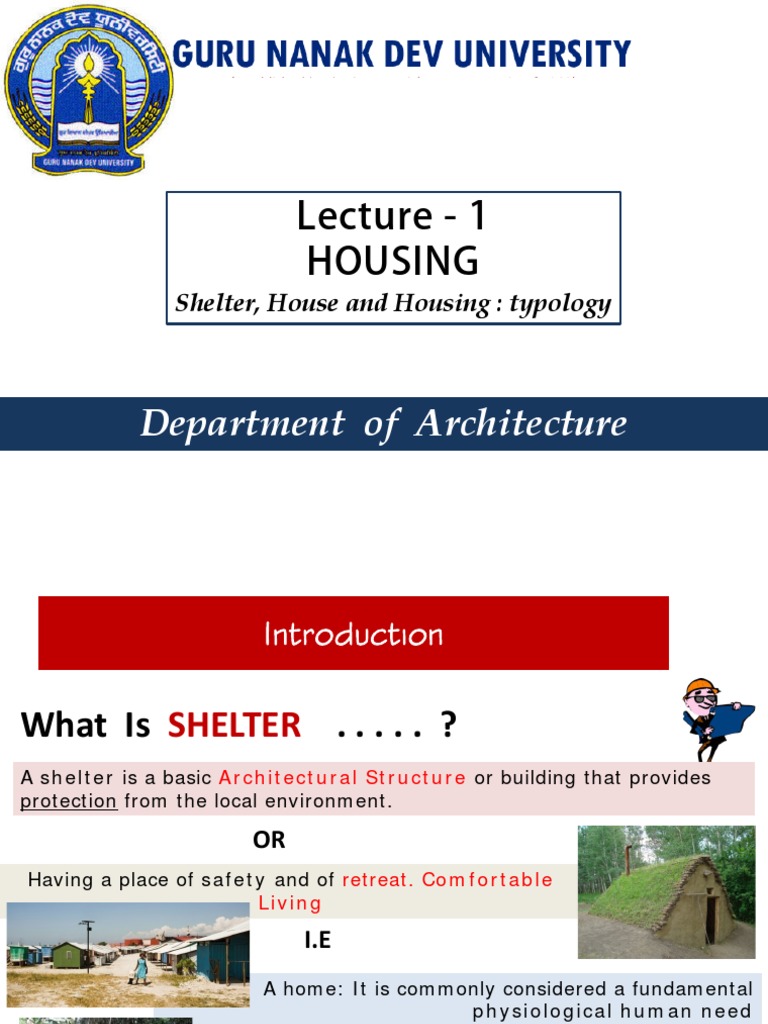 Housing Typology Overview and Concepts | PDF | Apartment | Building
