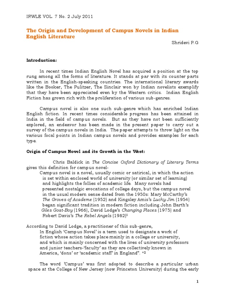 The Origin and Development | PDF | Novels