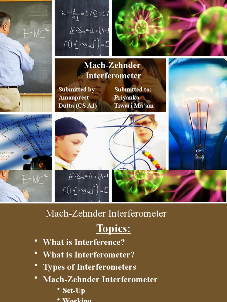 Mach-Zehnder Interferometer | Download Free PDF | Interferometry | Atomic