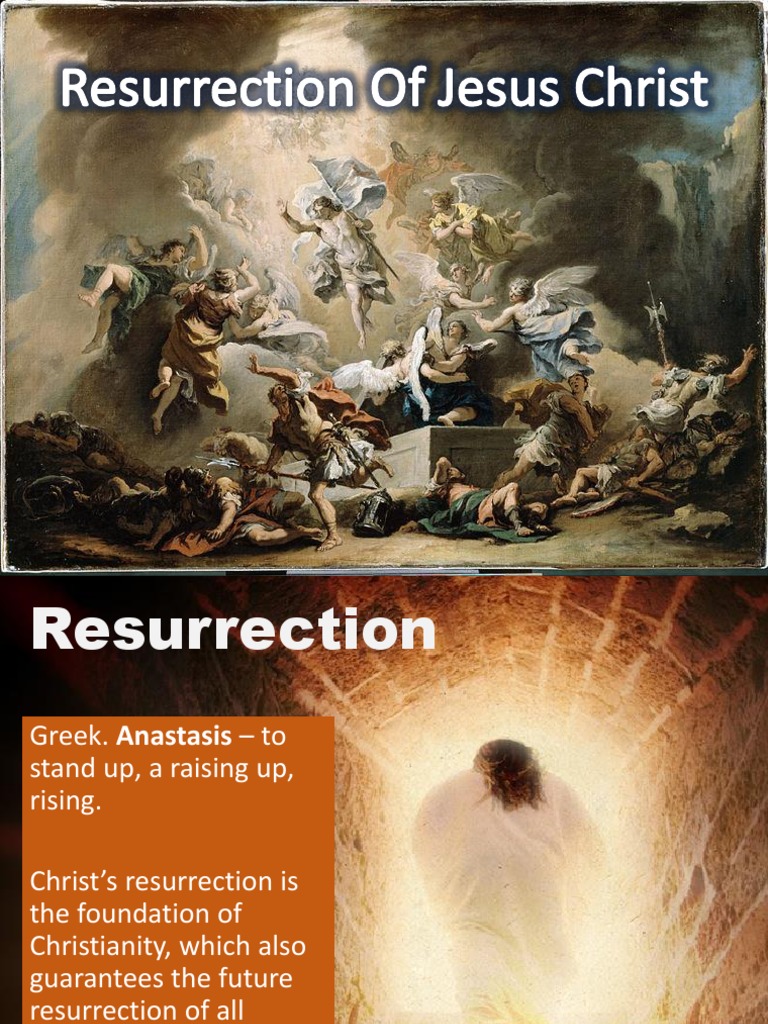 Resurrection of Jesus Christ | PDF | Resurrection Of Jesus | Jesus