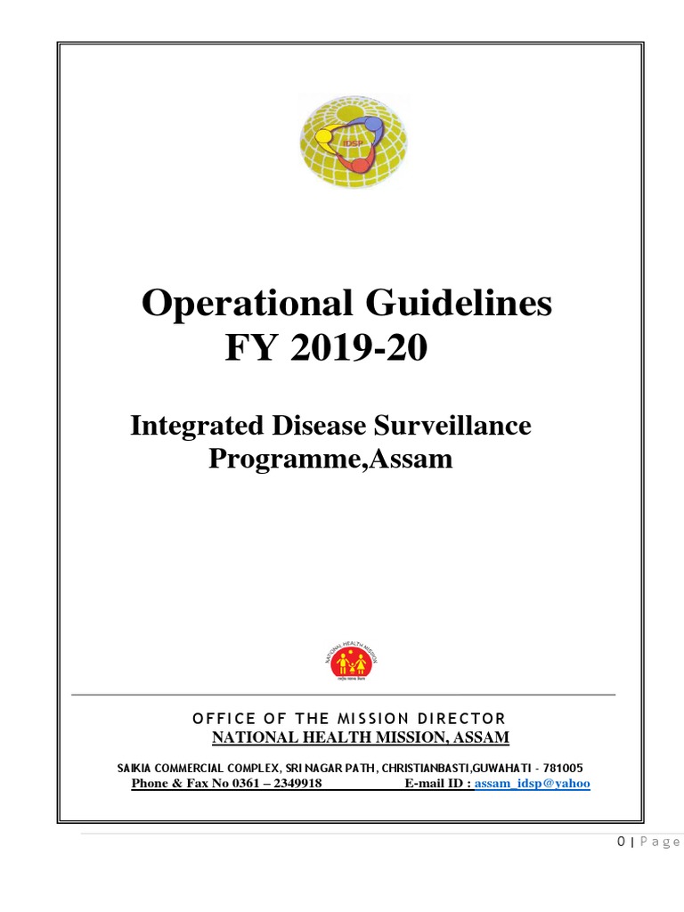 Operational Guideline 2019-20 - Idsp | Download Free PDF | Health Care ...