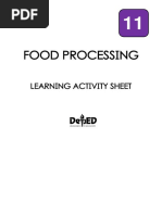 Grade 8 TLE-FOOD PROCESSING (Salting, Curing and Smoking) LAS | PDF ...