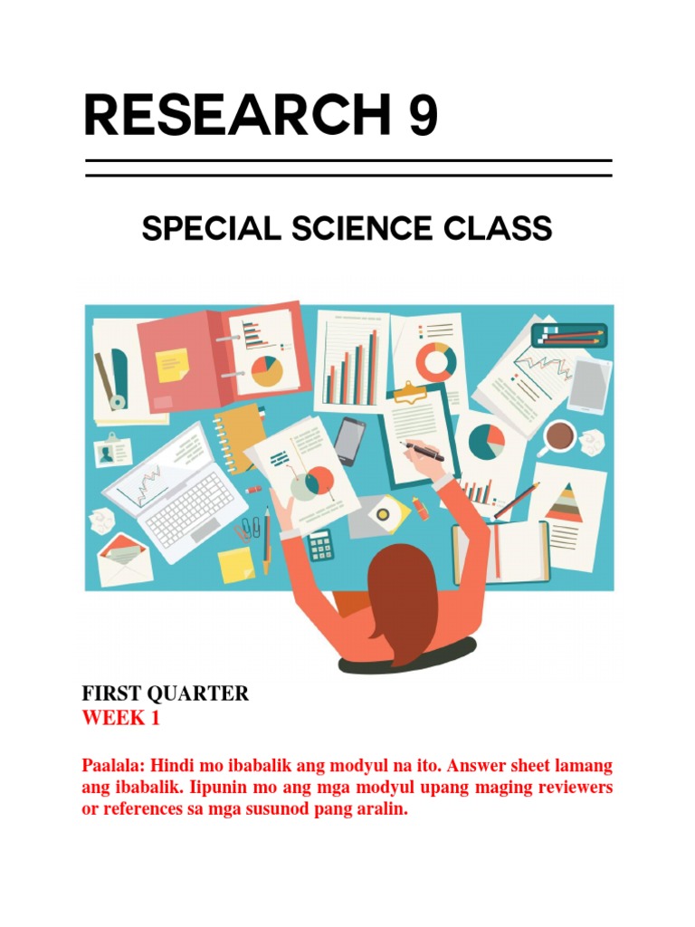 Research 9 q1 w1 Module 1 Lesson 1 | PDF
