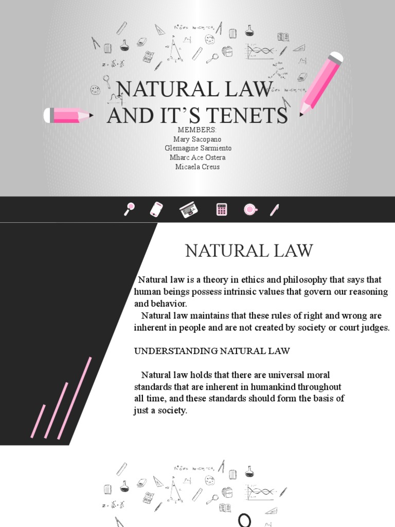 Natural Law: Principles and Ethics | PDF | Natural Law | Economics