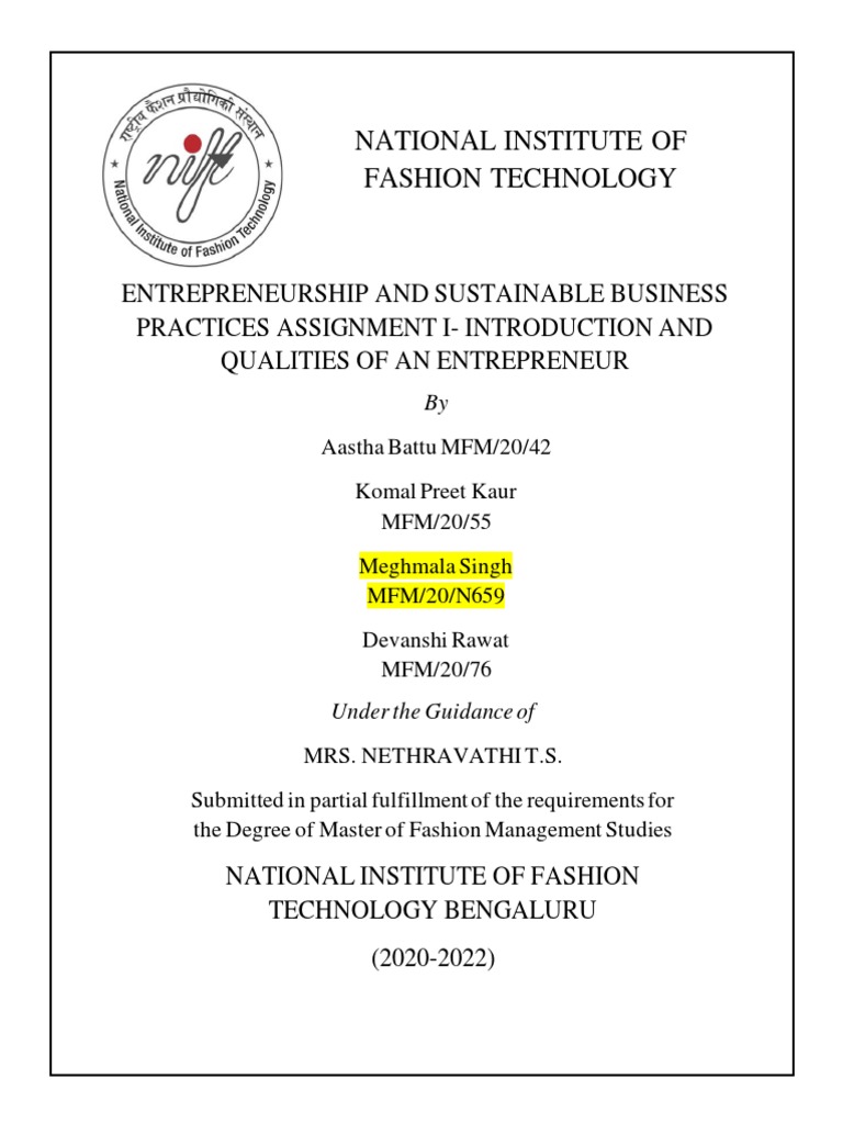 Entrepreneurship Assignment | PDF | Entrepreneurship | Economies