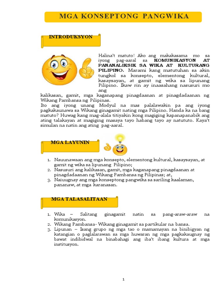 Chapter 1 KPWKP | PDF