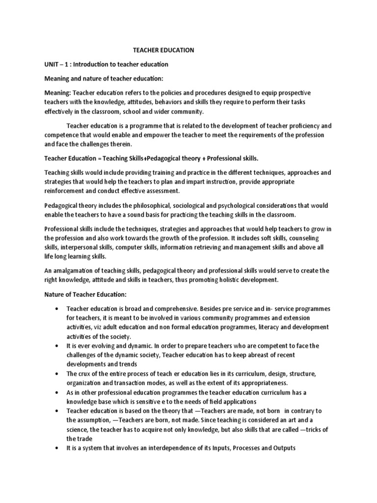 An Overview of the Meaning, Nature, Need, Scope and Objectives of ...