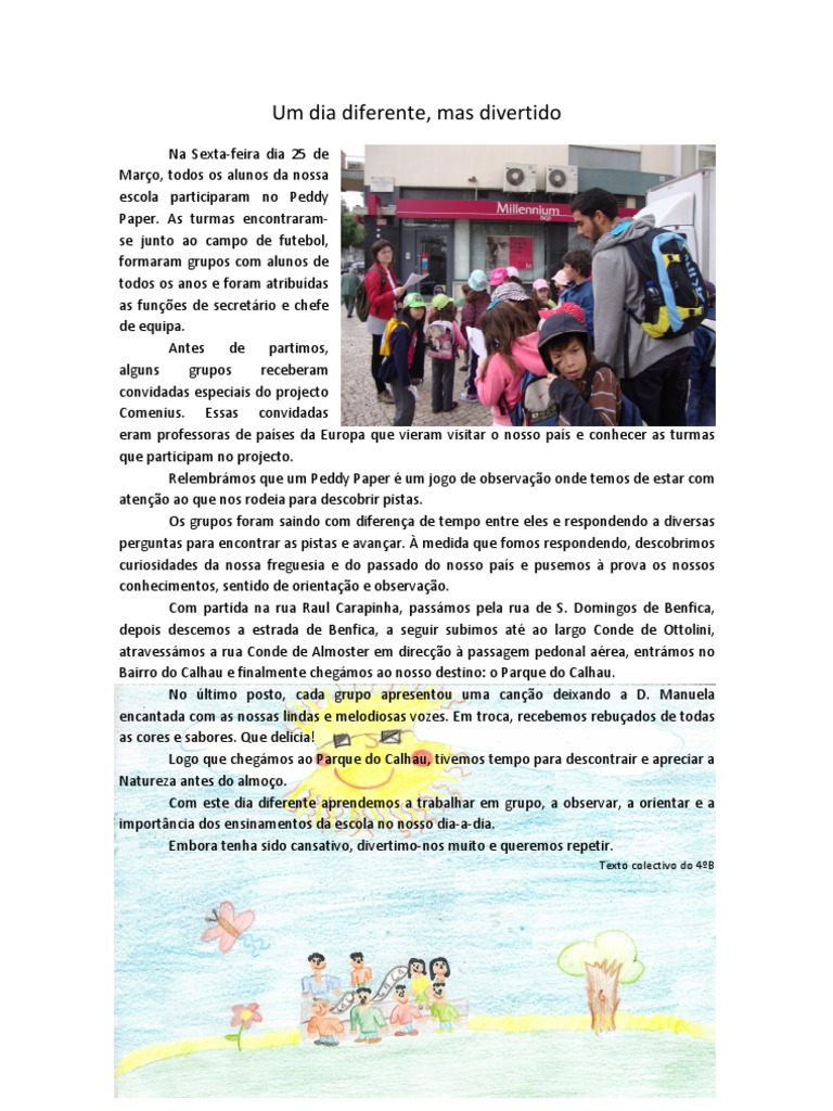Peddy Paper: Aprendizado e Diversão | PDF