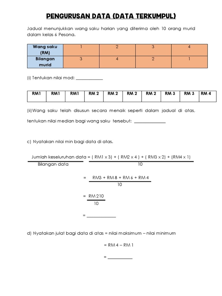 Pengurusan Data | PDF