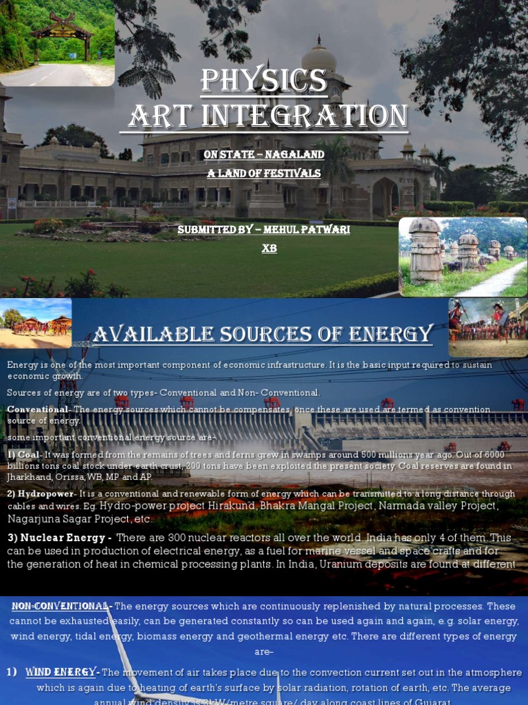 Mehul Patwari XB - PHYSICS ART INTEGRATION | PDF | Solar Power | Energy Development