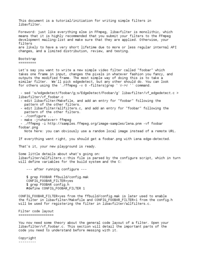 Writing Filters | Download Free PDF | Computer Programming | Computer Data