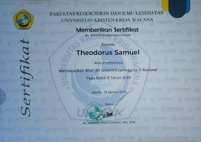 Nilai Tertinggi Ke-9 Nasional CBT UKMPPD | PDF