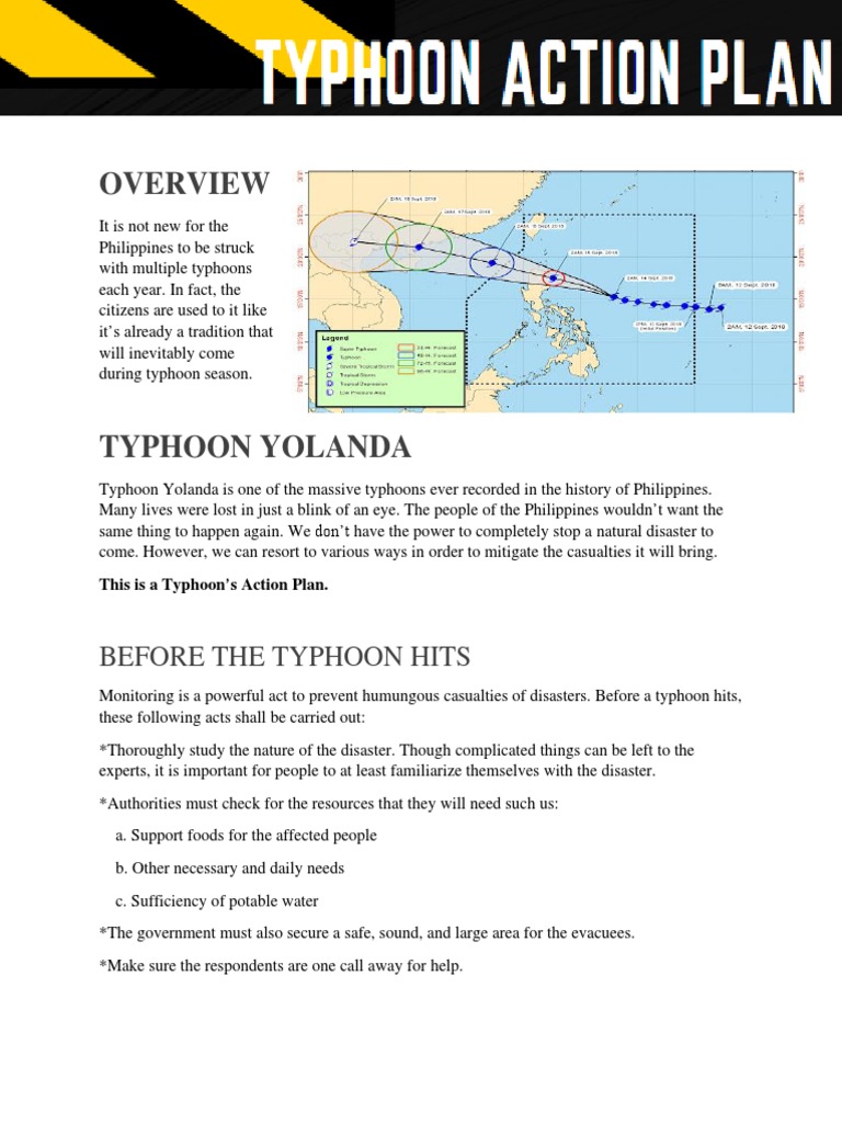 Before The Typhoon Hits: This Is A Typhoon's Action Plan | Download ...