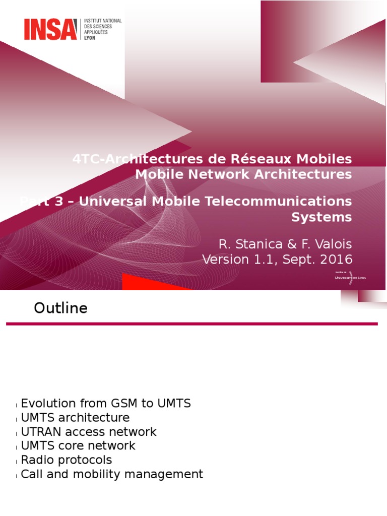Universal Mobile Telecommunications Systems (UMTS): An Overview of the ...