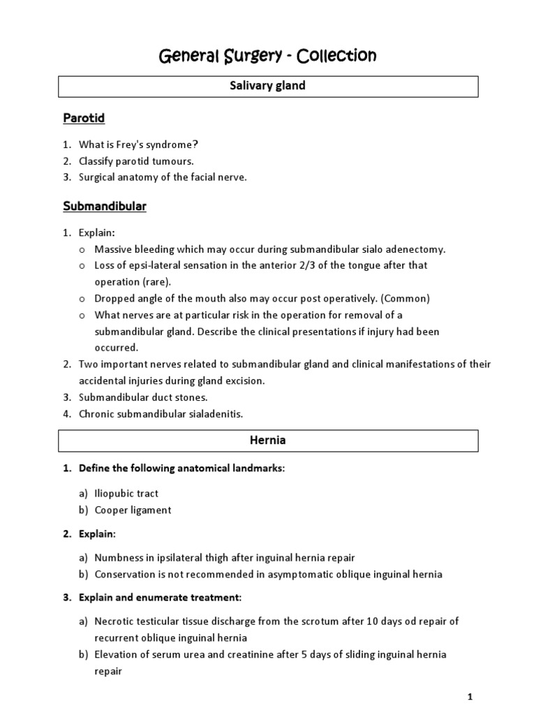 Dr. House-General Surgery Qs | Download Free PDF | Breast Cancer | Thyroid