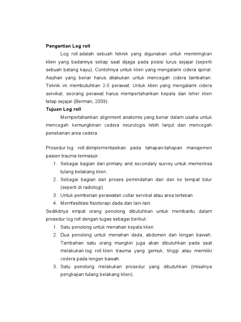 Log Roll | PDF