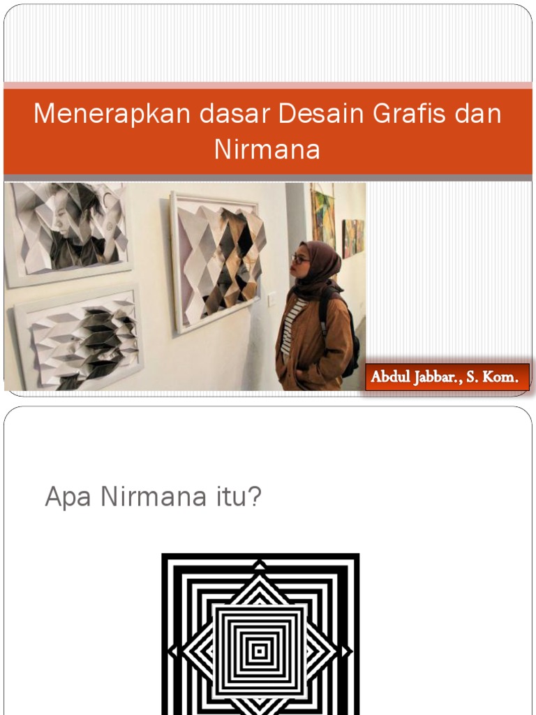 Menerapkan Dasar Desain Grafis Dan Nirmana | PDF